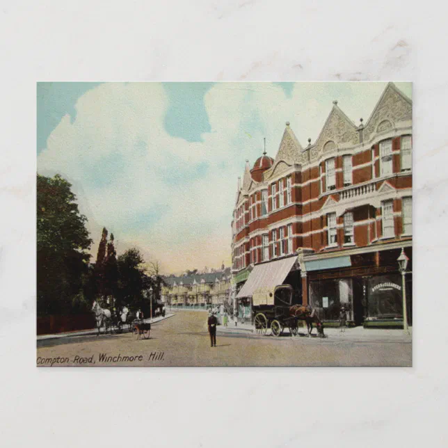 Old Postcard - Winchmore Hill, London | Zazzle