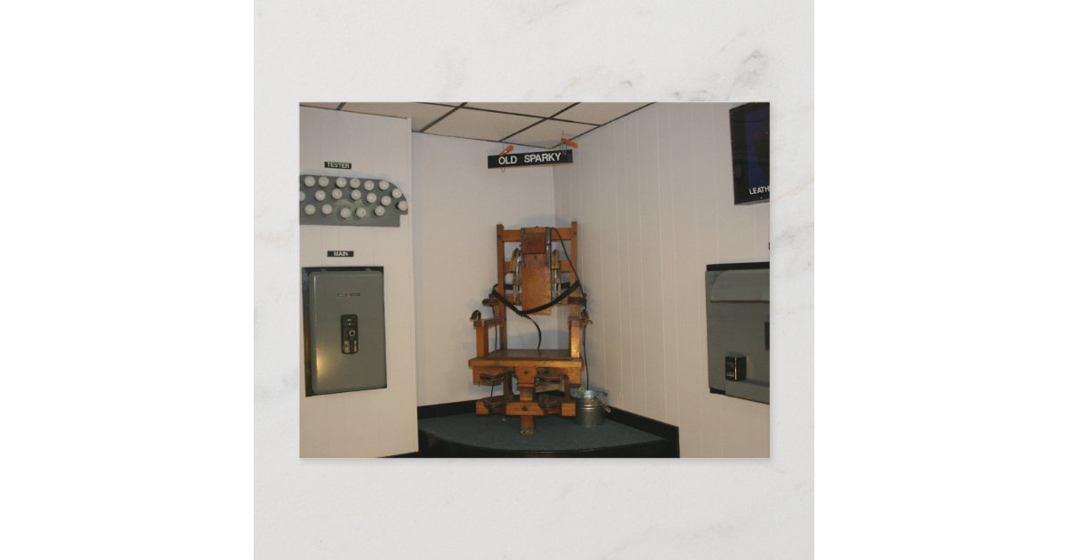 Old Sparky Postcard | Zazzle