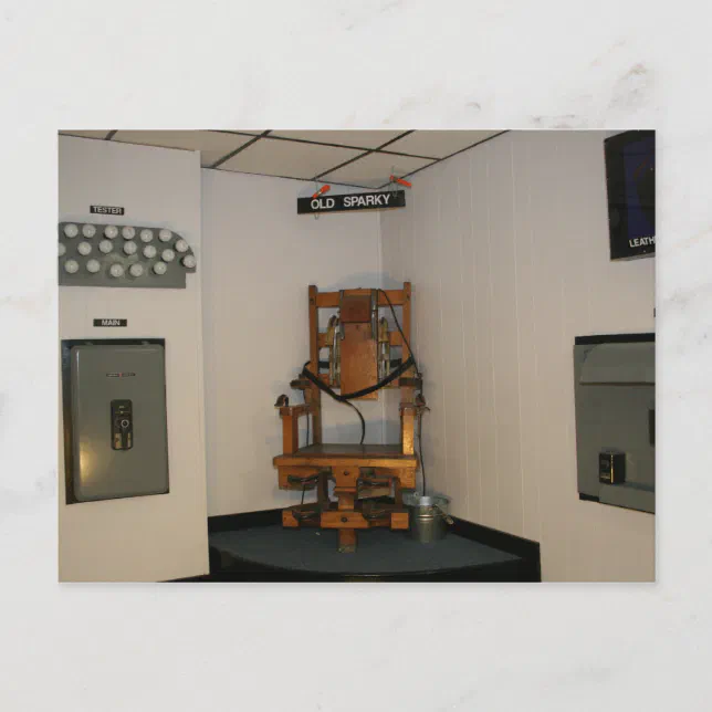 Old Sparky Postcard | Zazzle