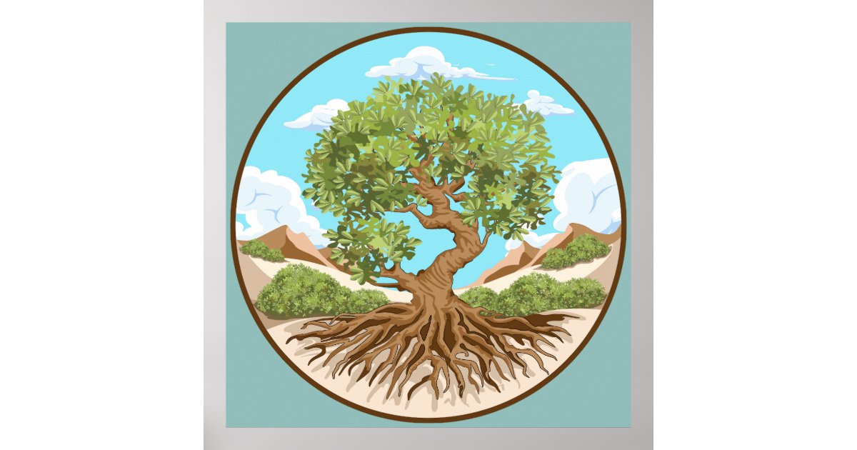 Olive tree Peace symbol in a free Palestine Land Poster | Zazzle