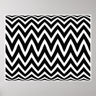Zig Zag Posters & Prints | Zazzle UK