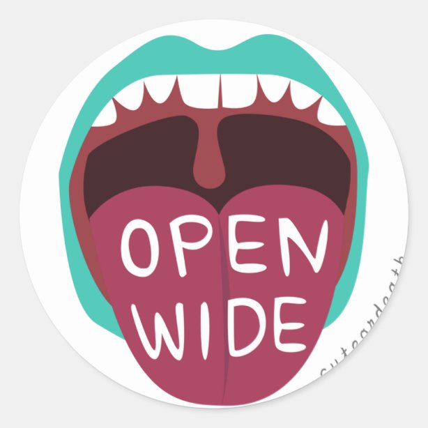 Open Stickers & Labels | Zazzle UK