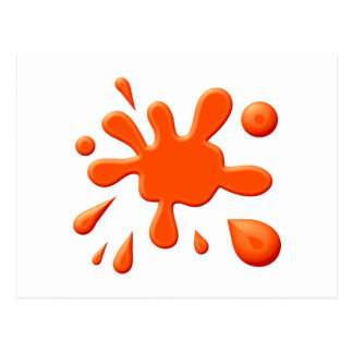 Splodge Postcards | Zazzle UK