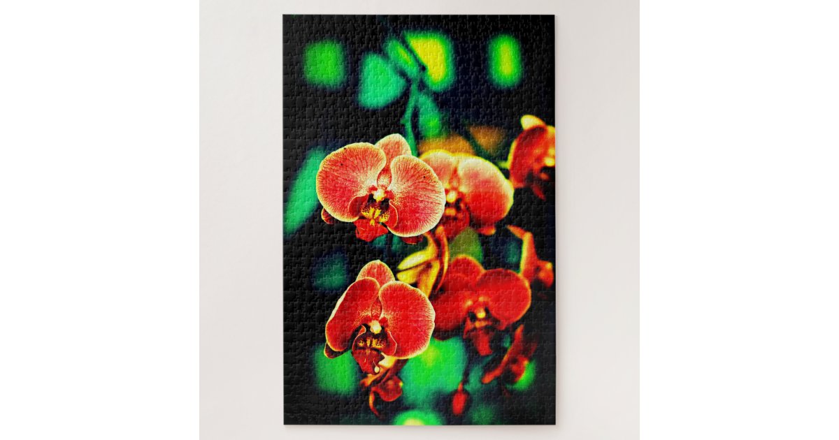 Orchids Jigsaw Puzzle | Zazzle