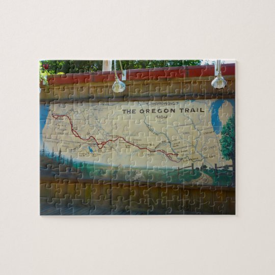Oregon Trail Jigsaw Puzzle | Zazzle.co.uk