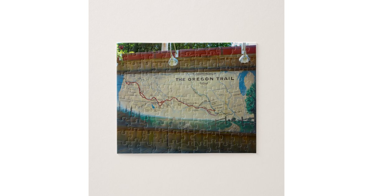 Oregon Trail Jigsaw Puzzle | Zazzle