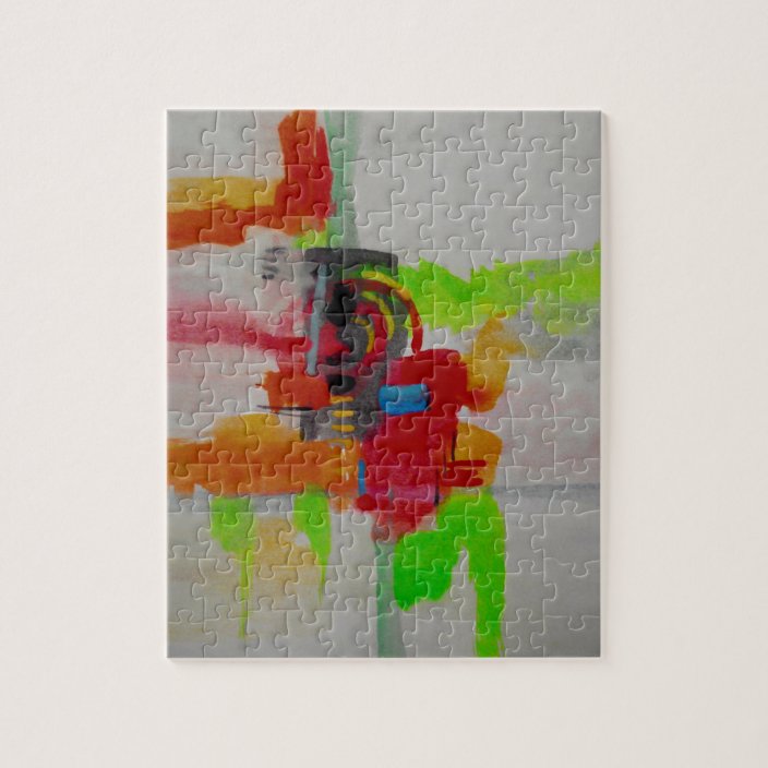 Original Abstract Artwork Jigsaw Puzzle | Zazzle.co.uk