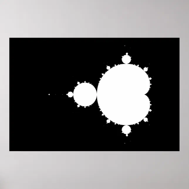 Original Mandelbrot Set 02 - Fractal Poster | Zazzle