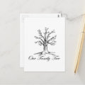 Our Family Tree Postcard | Zazzle