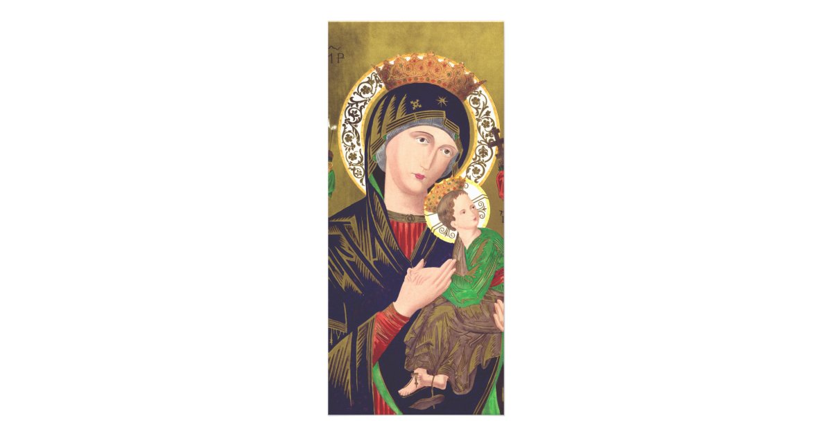 Our Lady of Perpetual Help Rack Card | Zazzle