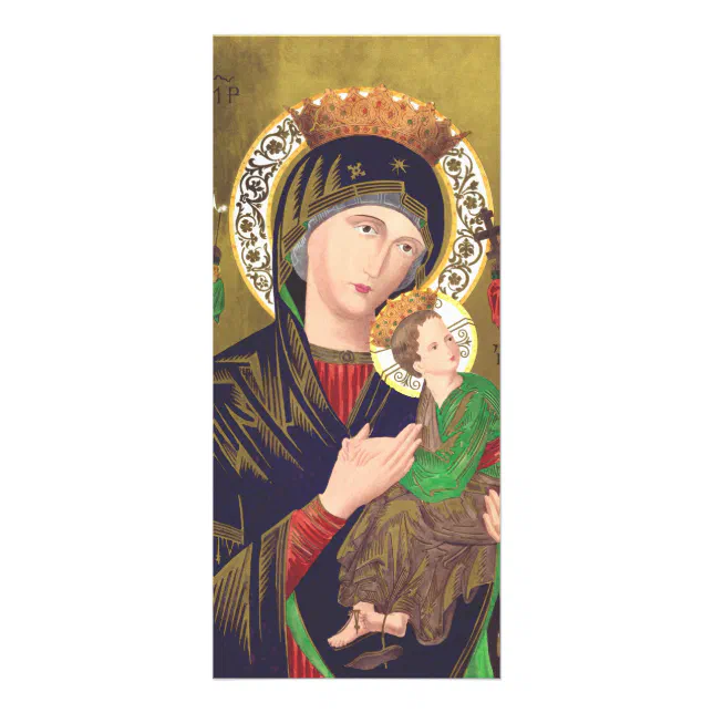 Our Lady of Perpetual Help Rack Card | Zazzle