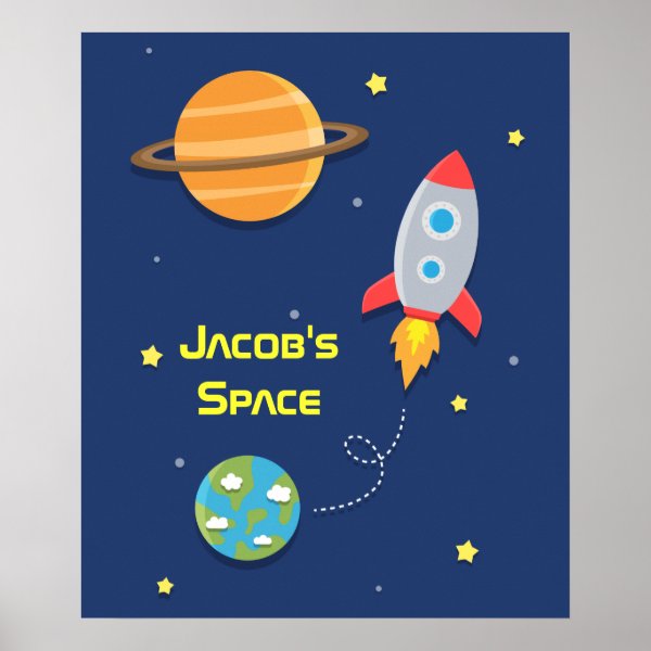 Space Posters & Prints | Zazzle UK