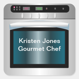 Oven Stickers & Labels | Zazzle UK