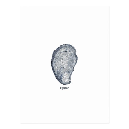 Oyster Shell Logo Postcard | Zazzle.co.uk