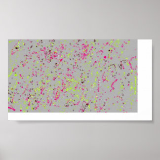 Paint Splatters Posters | Zazzle.co.uk