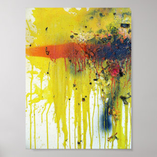 Paint Splatters Posters | Zazzle.co.uk