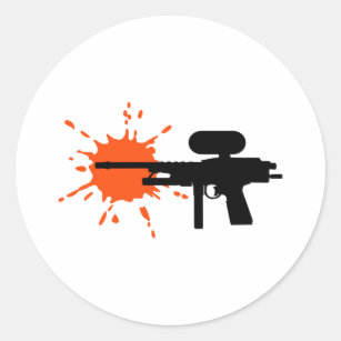 Paintball Gun Stickers & Labels | Zazzle UK
