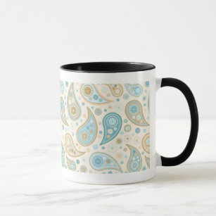 Paisley Pattern Coffee & Travel Mugs | Zazzle UK