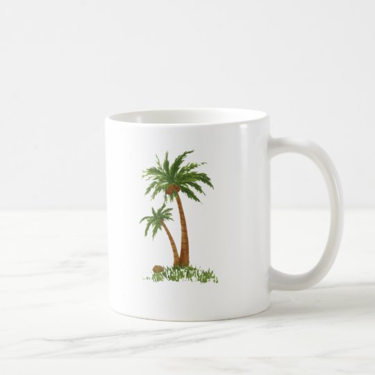 PALM TREE COFFEE MUG | Zazzle.co.uk