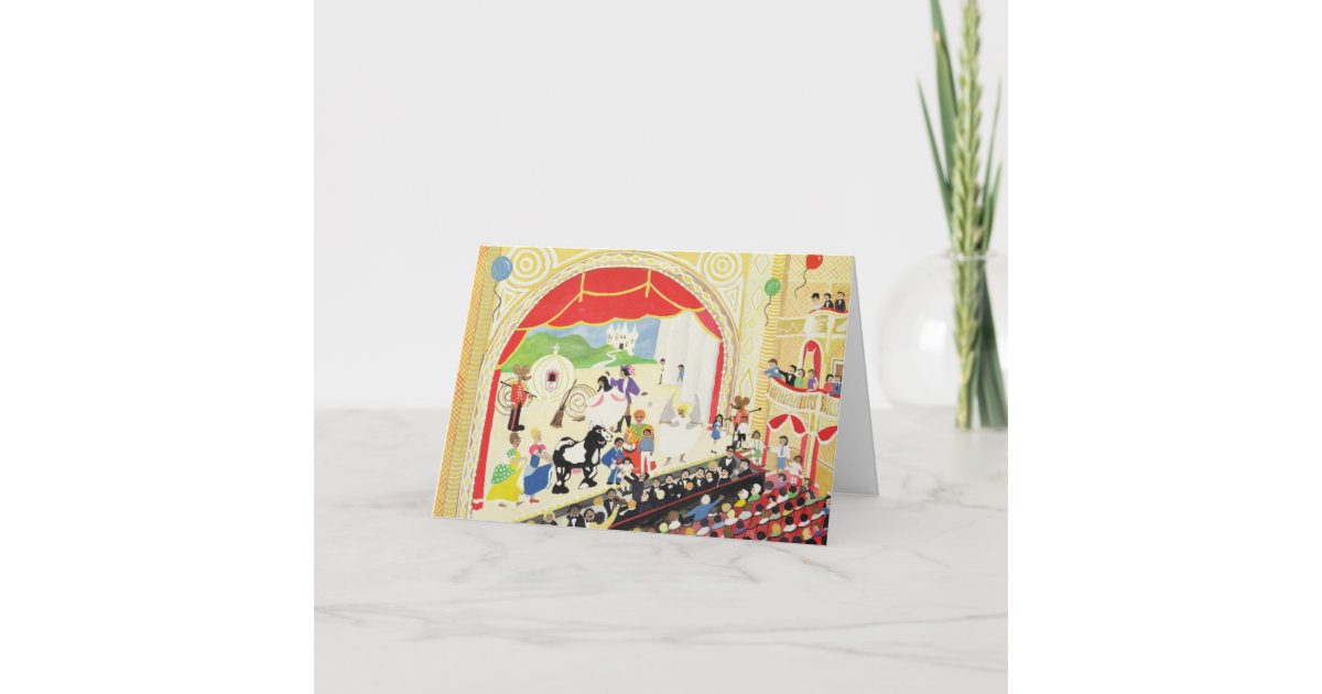 Pantomime Card | Zazzle