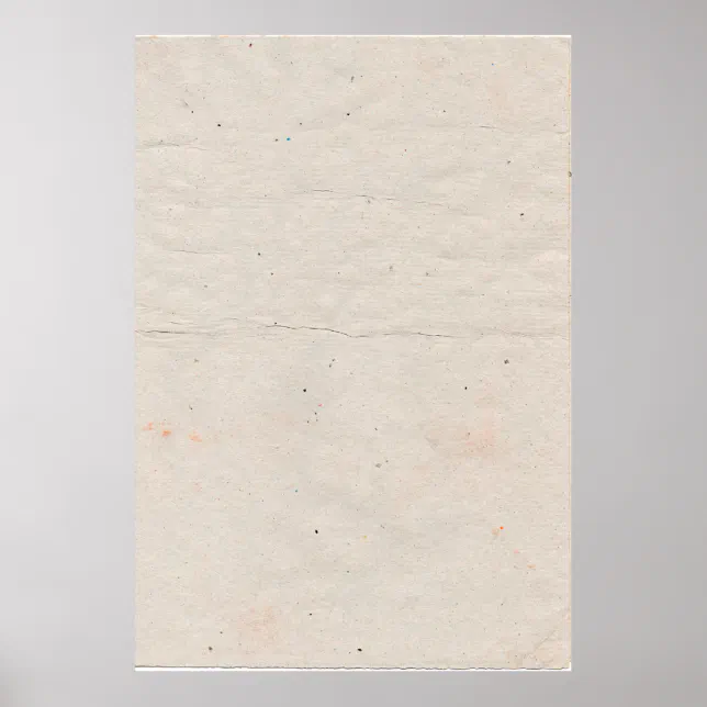 Papertexture texture paper poster | Zazzle