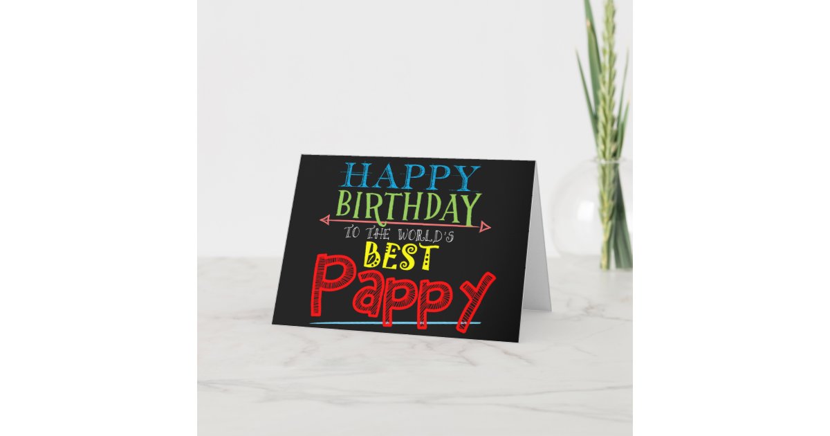 Pappy Birthday Card | Zazzle