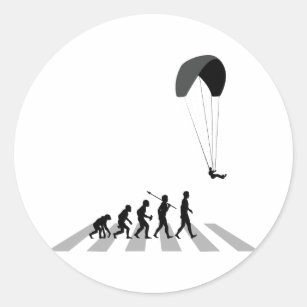 Paragliding Stickers & Labels | Zazzle UK