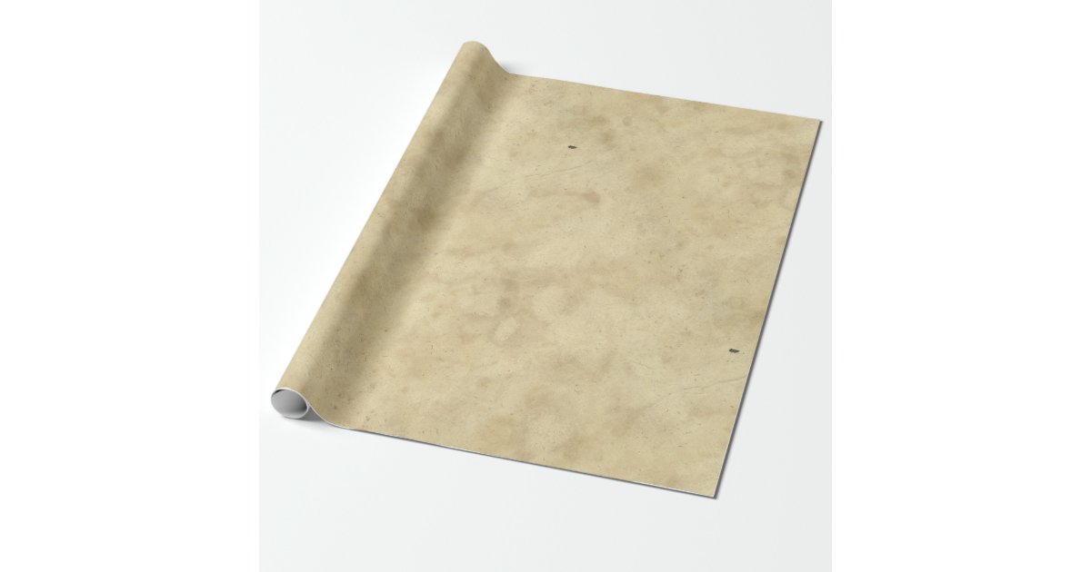 Parchment Wrapping Paper X | Zazzle
