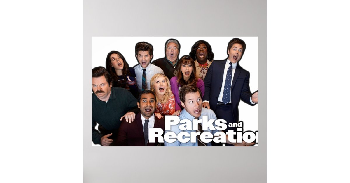 Parks and Rec Group Shot Poster | Zazzle