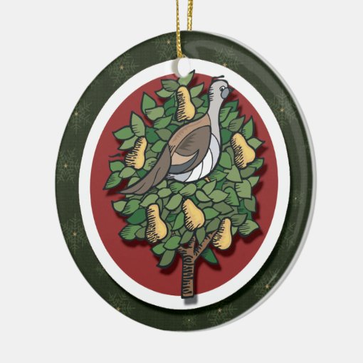 Partridge In A Pear Tree Ornament | Zazzle
