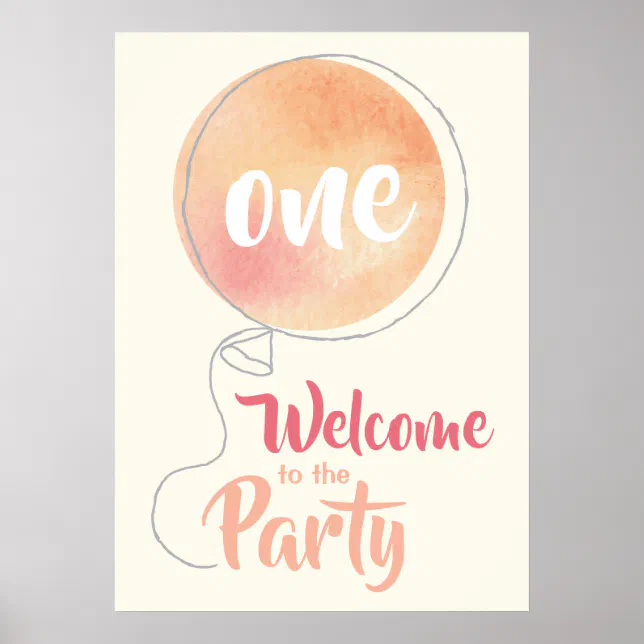 Party Balloon Clip Art Pastel Party Balloons Poster | Zazzle