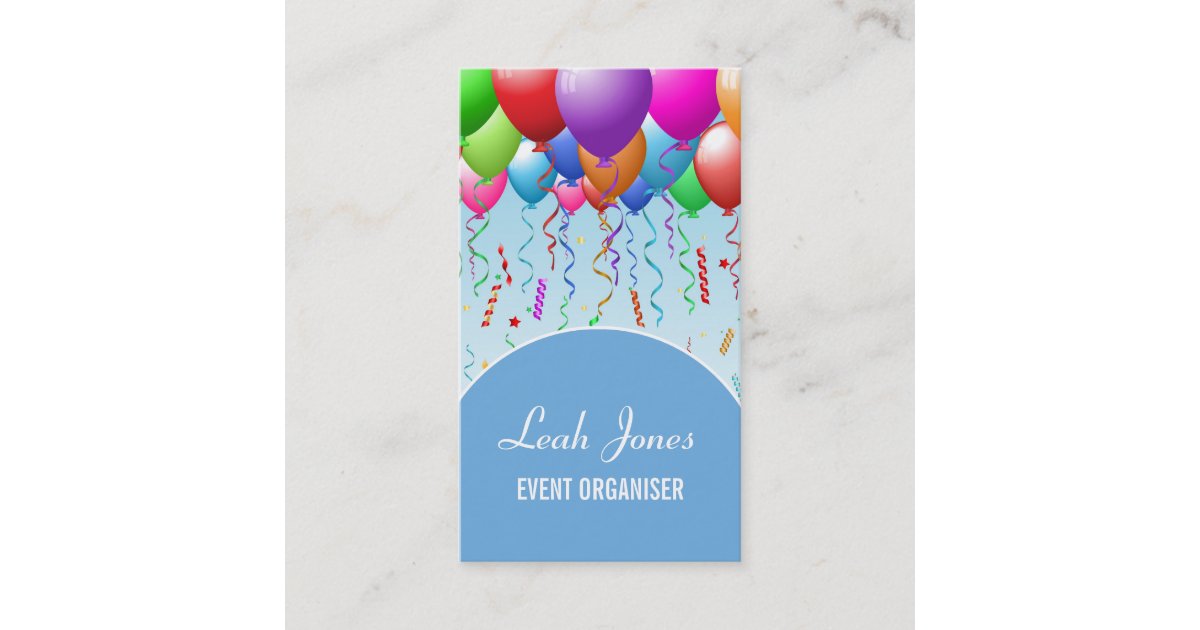 Party Business Card | Zazzle