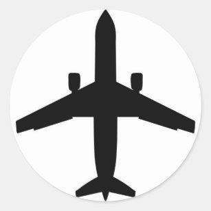 Aeroplane Stickers & Labels | Zazzle UK