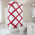 Patriotic Shower Curtain with Flag of Alabama, USA | Zazzle