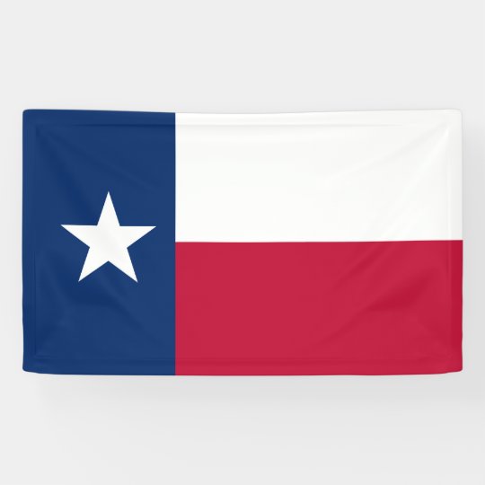 Patriotic Texas state flag custom Banner | Zazzle.co.uk