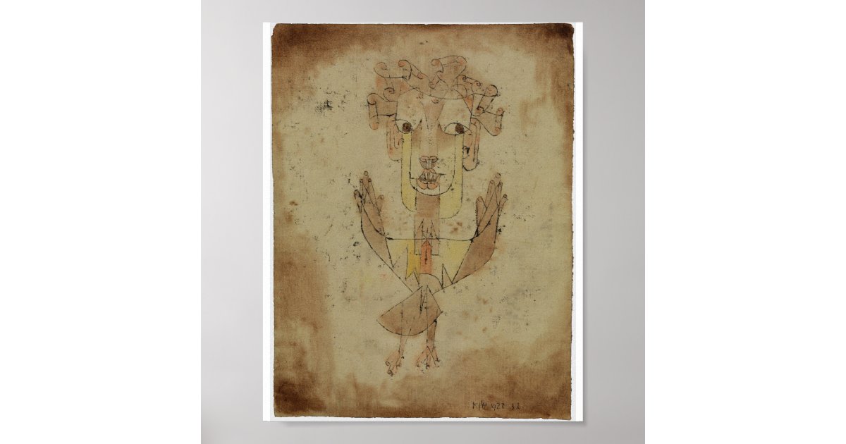 Paul Klee - Angelus Novus Poster | Zazzle