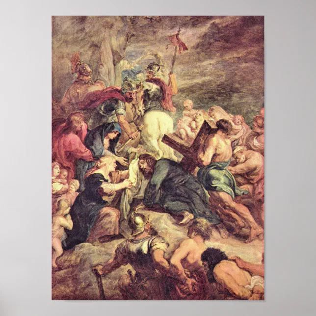 Paul Rubens - Crucifixion of Christ Poster | Zazzle