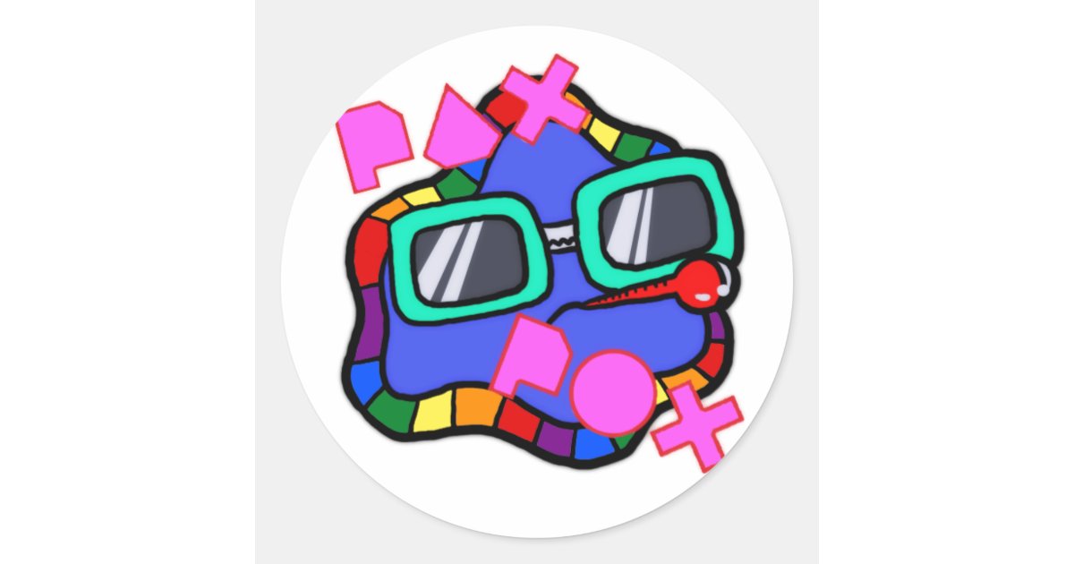 Pax Pox LGBTQ Stickers | Zazzle