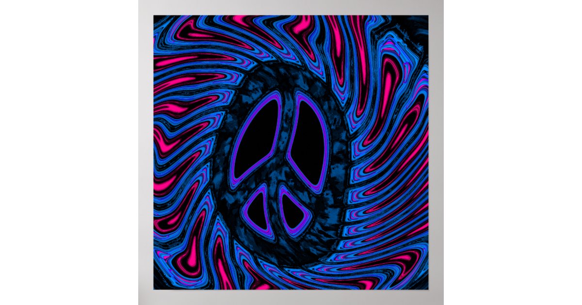 Peace Sign Poster | Zazzle