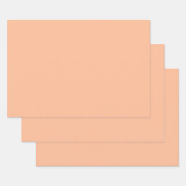 Peach Fuzz Is Beautiful And Desirable Wrapping Paper Sheet | Zazzle