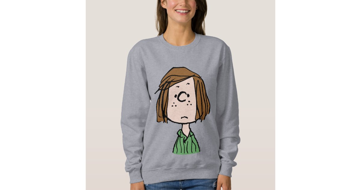 Peanuts | Peppermint Patty Portrait Sweatshirt | Zazzle