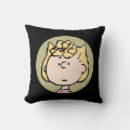 Peanuts | Sally's Faces Cushion | Zazzle