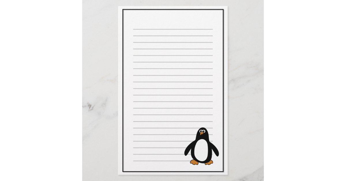 Penguin Stationery | Zazzle