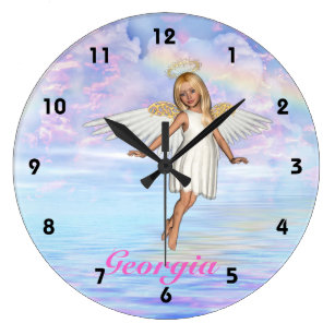 Angel Wall Clocks | Zazzle.co.uk