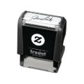 Personalised Custom Signature Self-inking Stamp | Zazzle