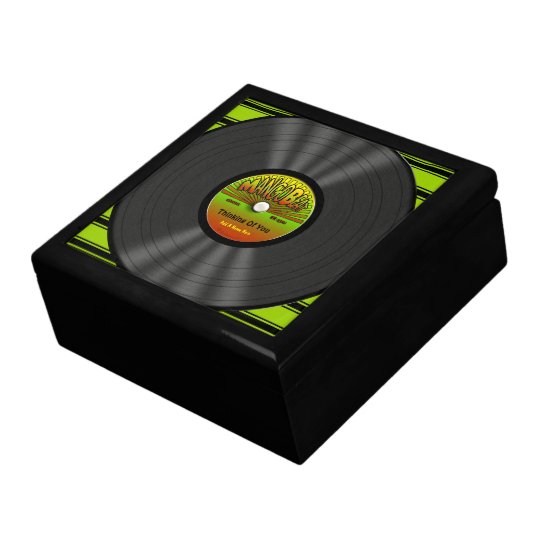 Personalised Reggae Vinyl Record Gift Box | Zazzle.co.uk