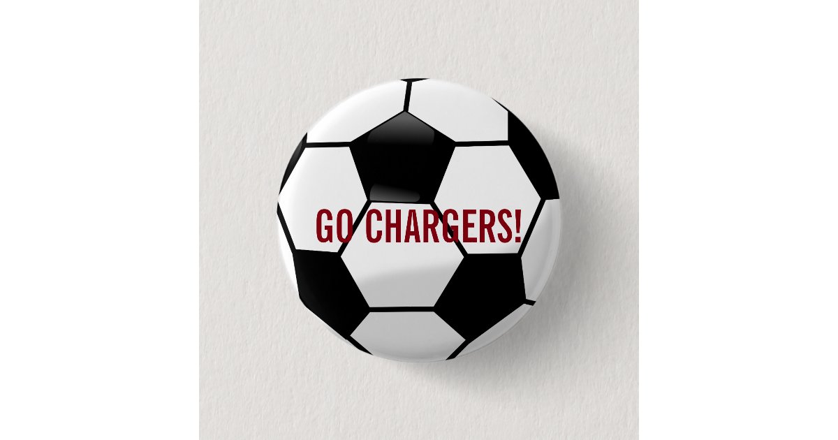 Personalised Soccer Ball with Team Name and Number 3 Cm Round Badge ...
