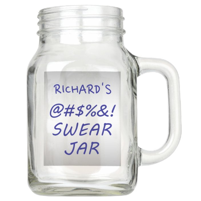 Personalised Swear Jar | Zazzle.co.uk