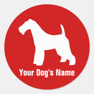 Fox Terrier Stickers & Labels | Zazzle UK