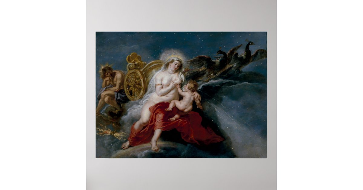 Peter Paul Rubens | The Origin of the Milky Way Poster | Zazzle